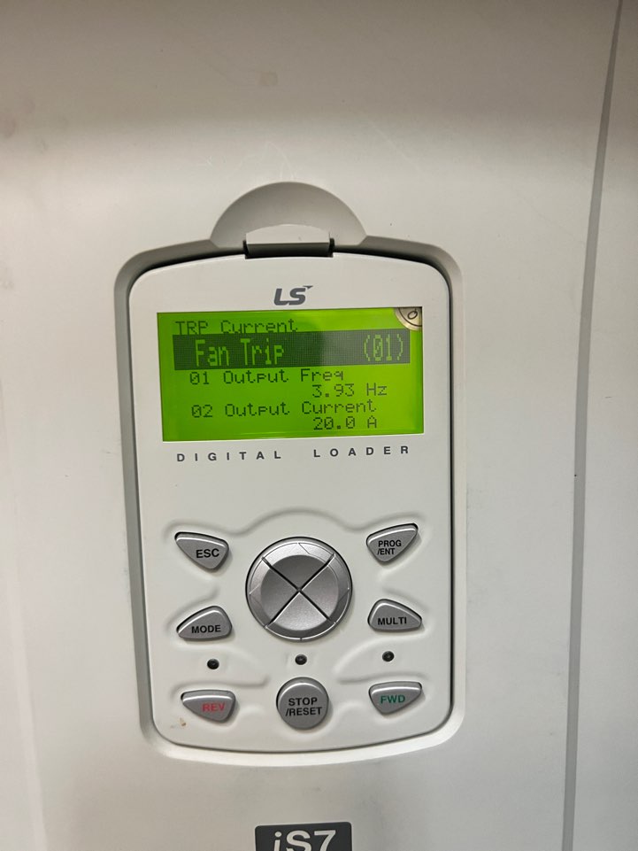 Solution Square : LS IS7 Fan trip (01) error