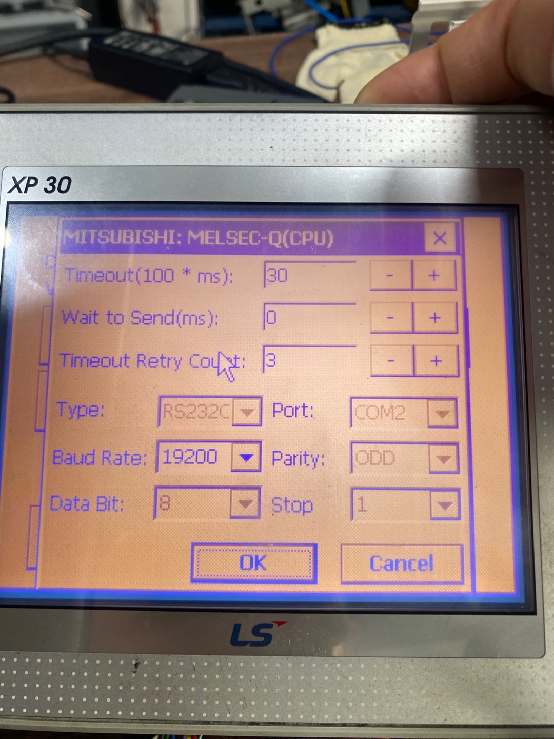 Solution Square : XP-30 BTE(DC) 통신연결 질문