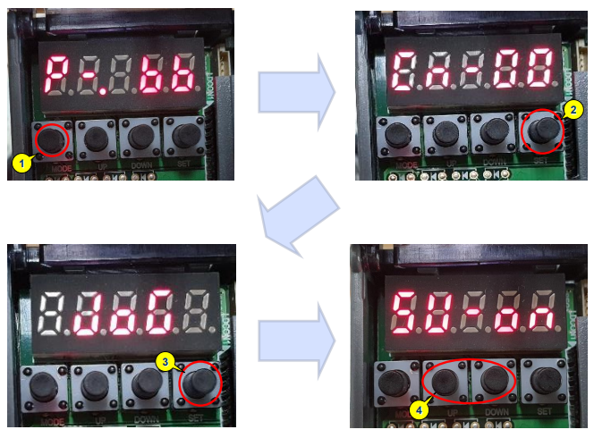 Solution Square : SERVO L7S JOG 수동조작 방법