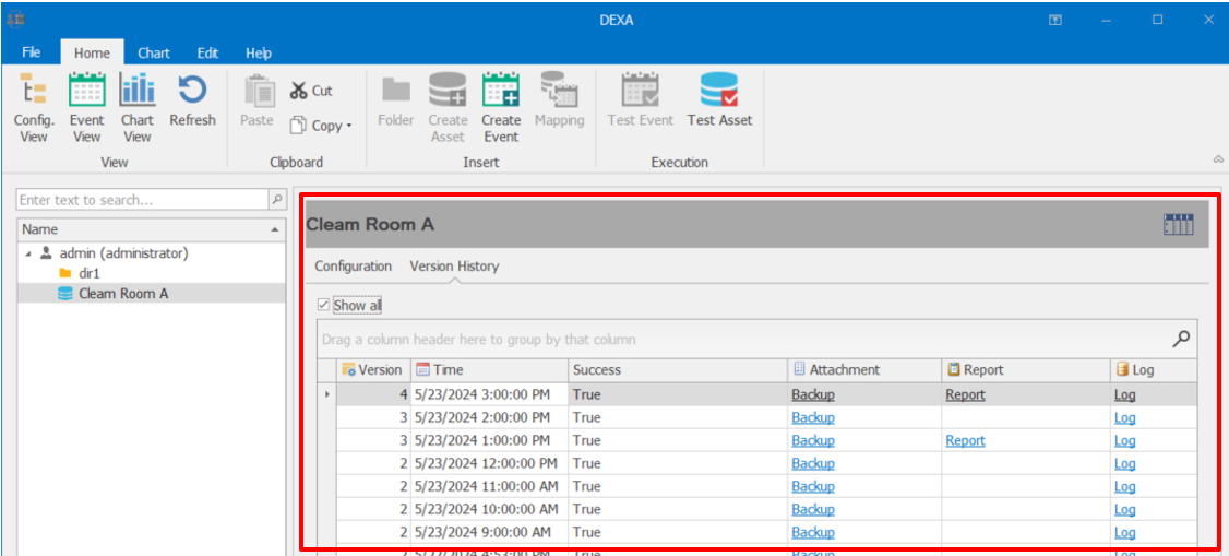 Solution Square : DEXA를 이용한 XG5000 프로젝트 파일 백업