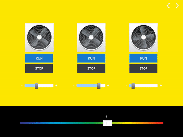 Solution Square : HMI 슬라이더 오브젝트 예제