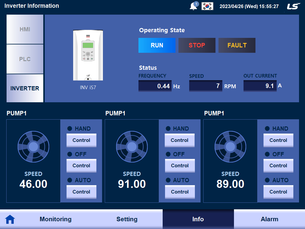 Solution Square : HMI BLUE Theme1 Template