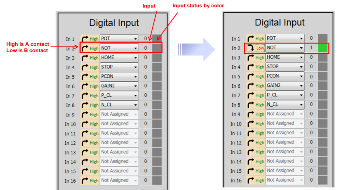 Solution Square : Drive CM sensor input setting
