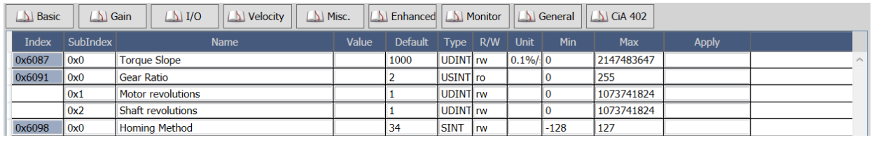 Solution Square : How to set the Electric Gear ratio (L7S)