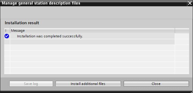 Solution Square : Downloading and Importing a GSD(ML) File for PROFInet Communications