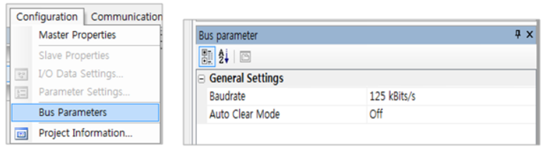 Solution Square : DeviceNet(XGL-DMEB) 설정 방법