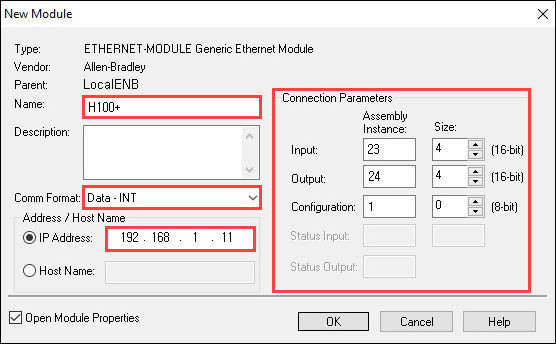 Solution Square : Ethernet IP Quick Start Guide for H100 and H100+ Drives