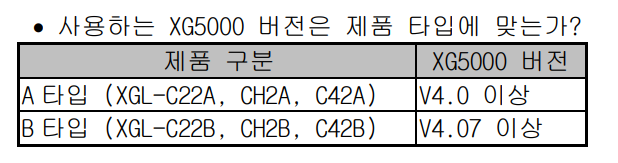 Solution Square : XGL-CH2A 대체품