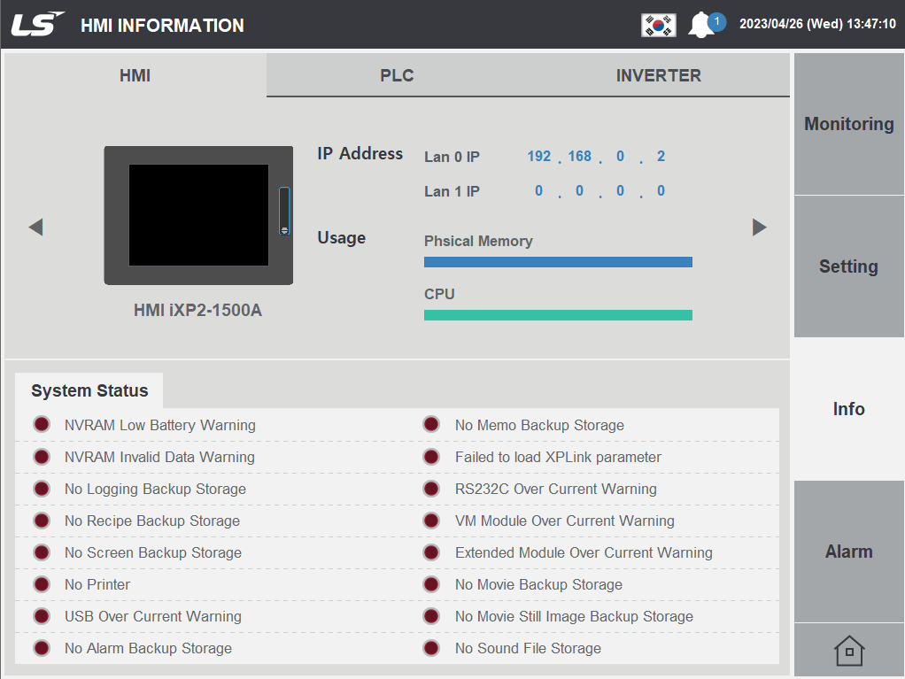 Solution Square : HMI Grey Theme1 Template