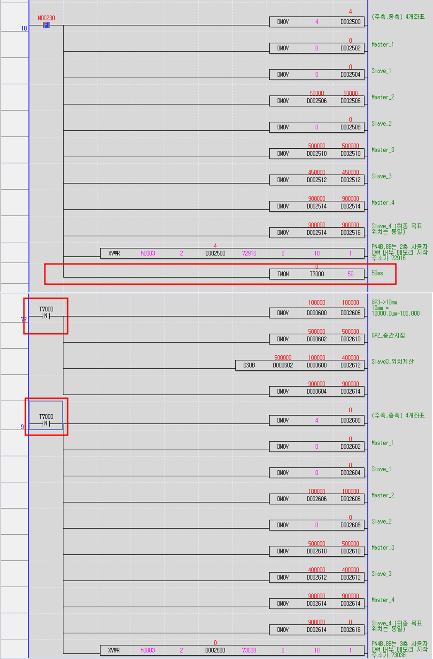 Solution Square : 사용자 캠(CAM) 운전 예제
