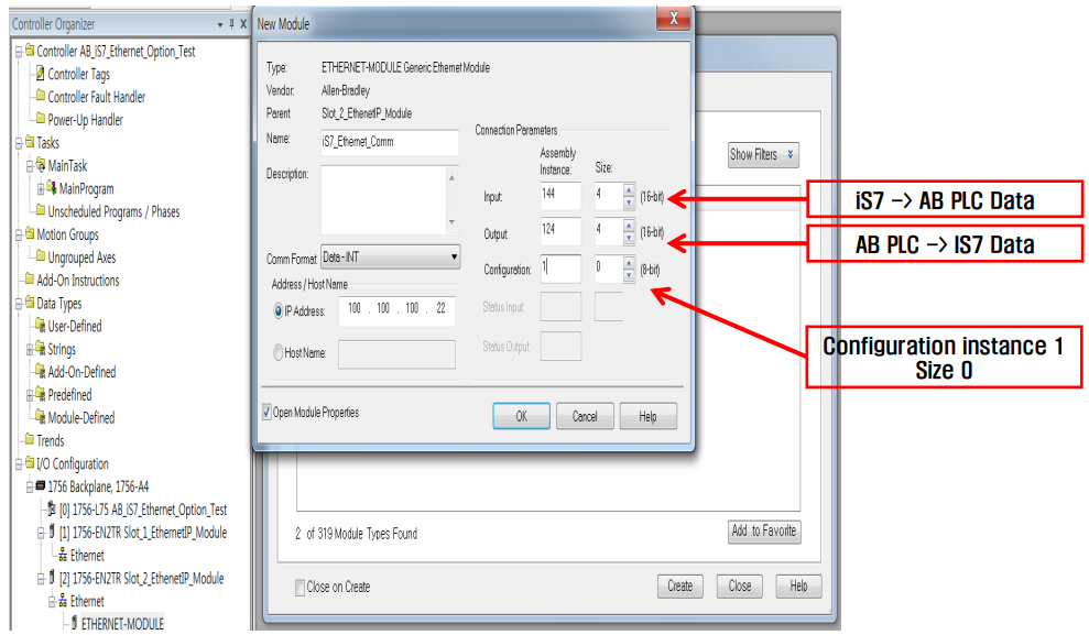 Solution Square : iS7 EthernetIP Option Guide (AB PLC)