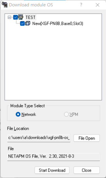 Solution Square : Firmware Update Instructions with XG-PM