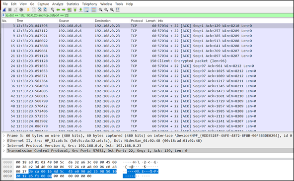 Solution Square : 패킷캡쳐기능_와이어샤크