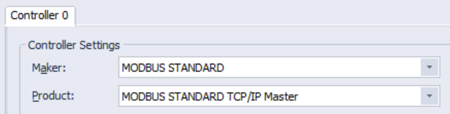 Solution Square : HMI(eXP2) VFD(S100) ModbusTCP Common Area example