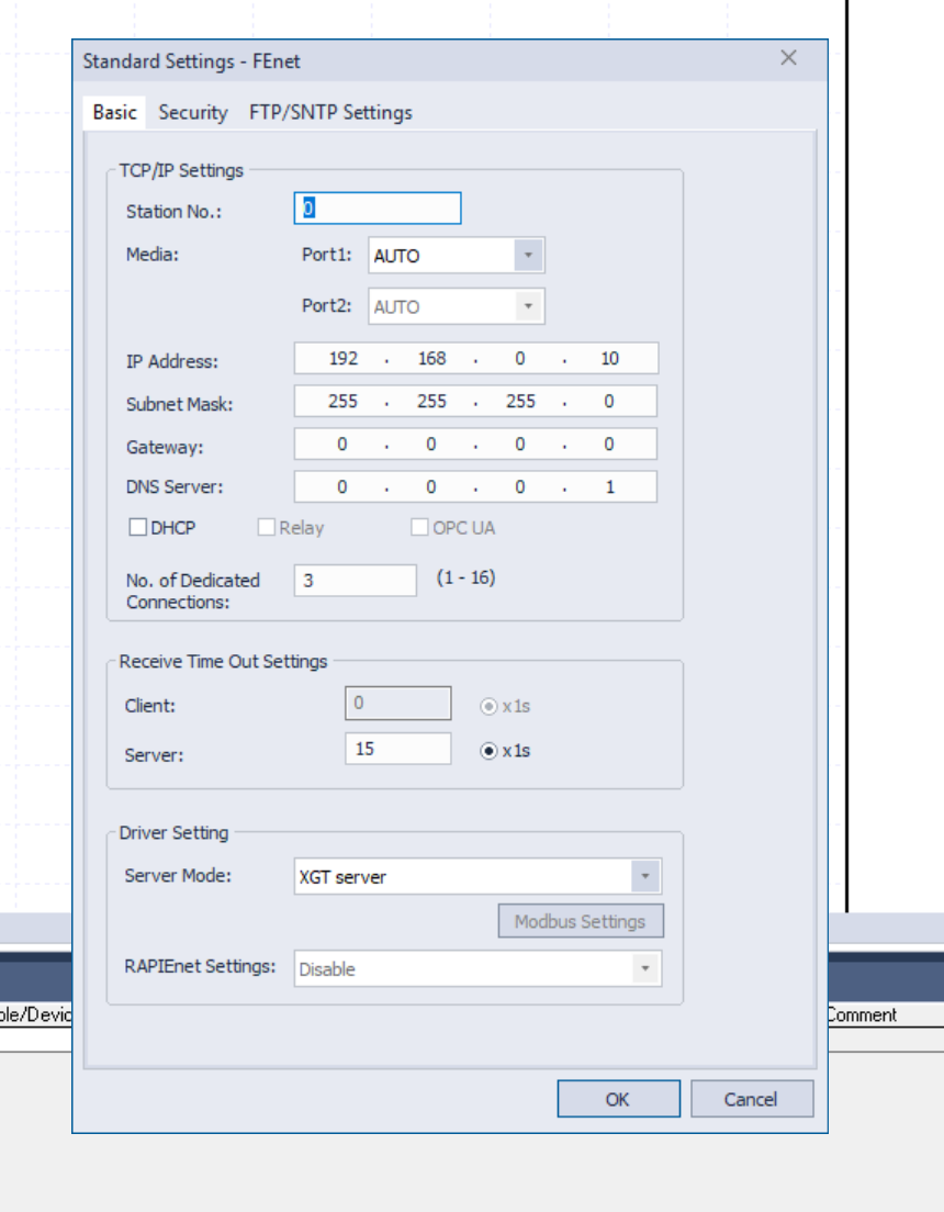 Solution Square : P2P communication in XG5000-Modbus