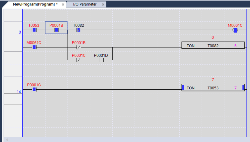 Solution Square : plc 최종본 백업 받았는데 컨피그가 안뜨고 xg-sim으로 프로그램 돌렸는데 이상합니다.