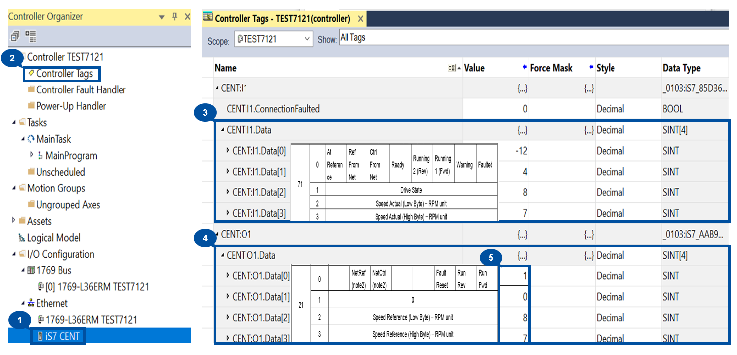 Solution Square : AB PLC와 IS7 ETHERNET/IP 주기통신 설정 방법