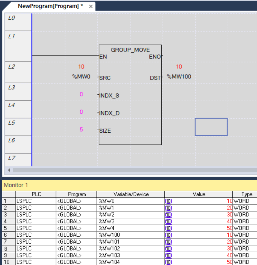 Solution Square : Comparison of Mitsubishi and LS PLC Lineups