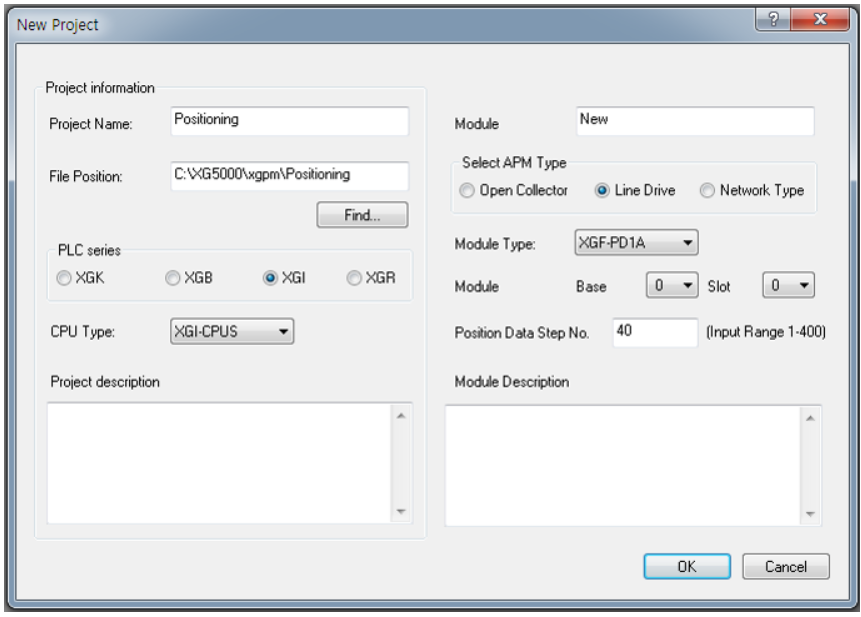 Solution Square : Convert GMWIN project to XG5000