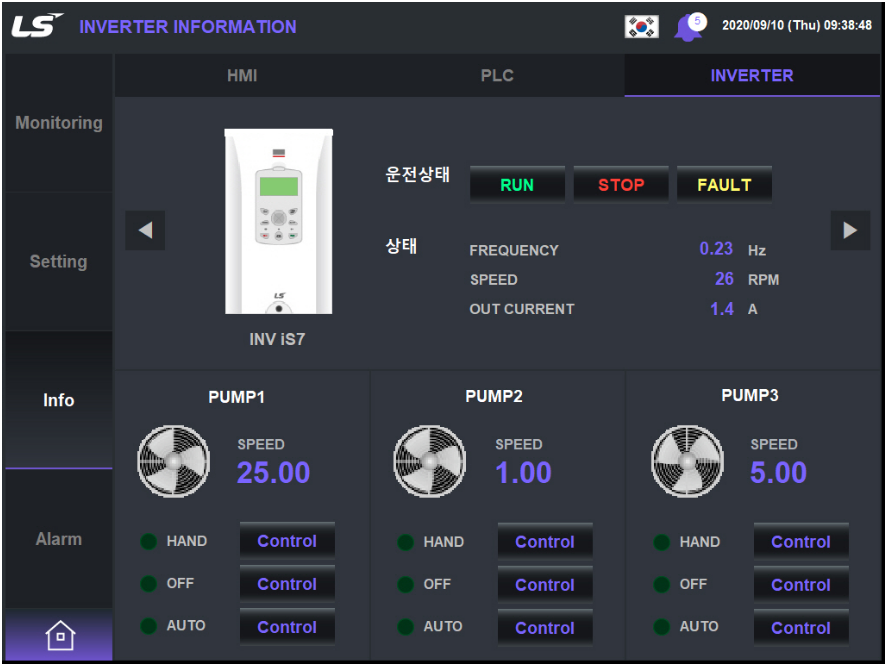 Solution Square : HMI DARK Theme1 Template